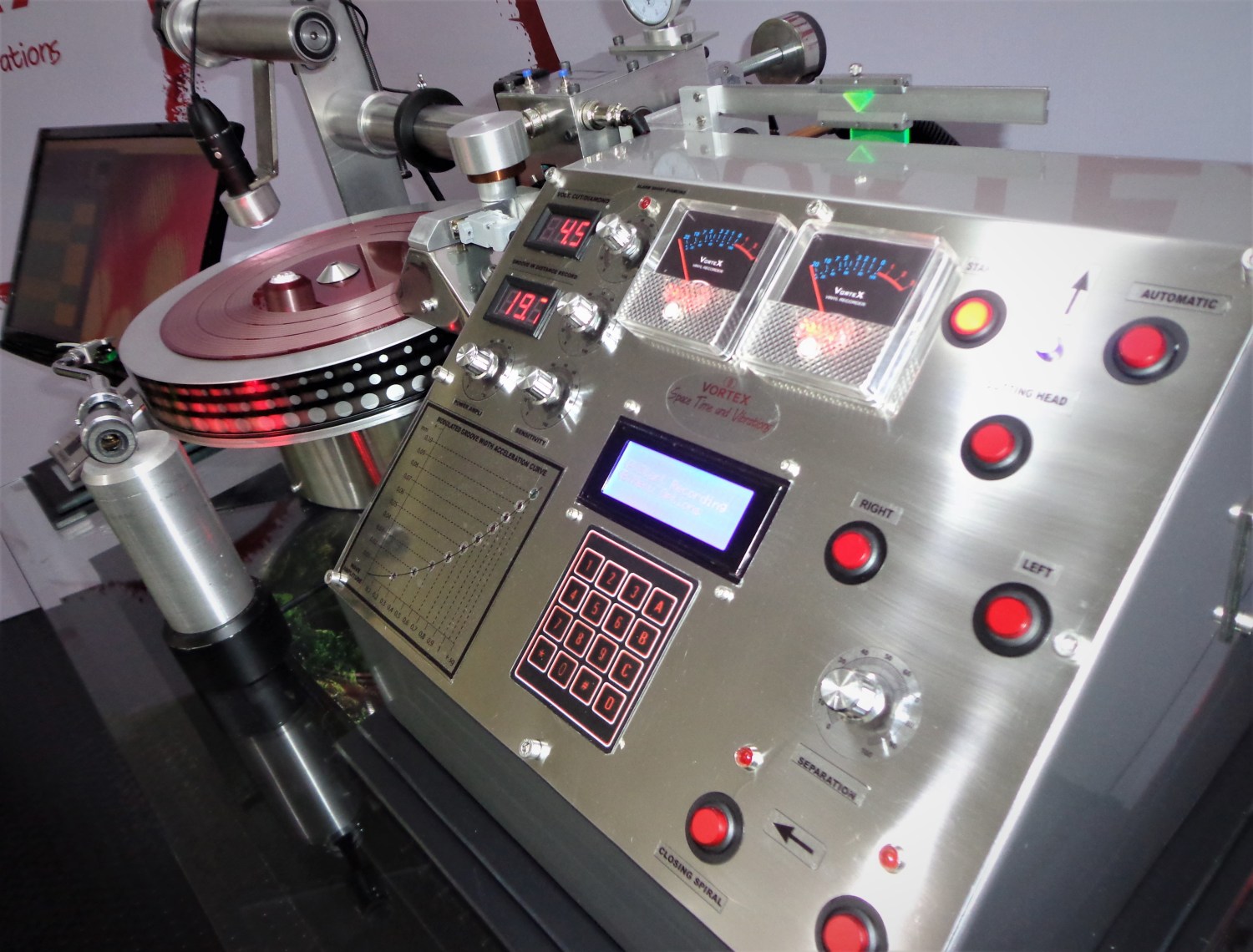 LATHES PHONOGRAPHICS RECORDERS – Lathes -Vinyl Recorder